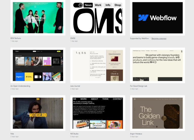 6 Sumber Referensi Website untuk Mencari Inspirasi Desain Web ...